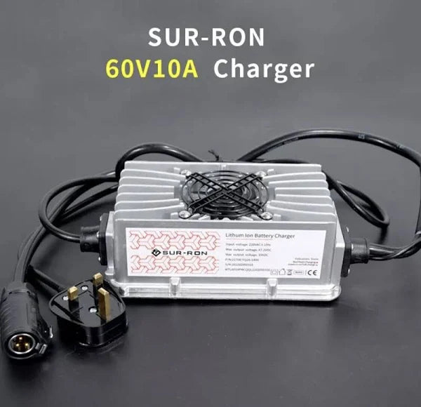 Sur Ron Charger Light Bee X 60v 10A – E-Motion Store